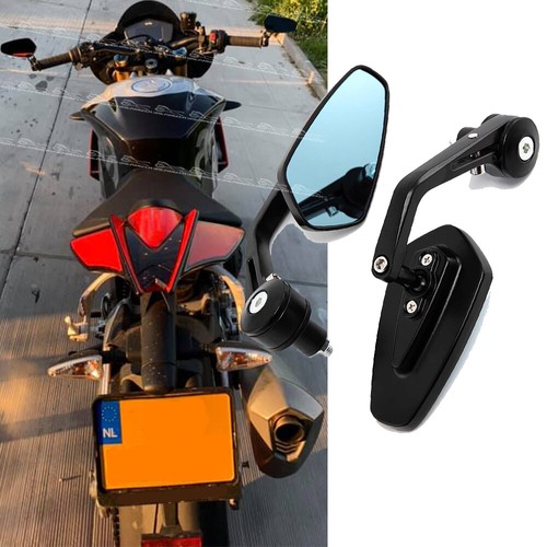 2X Motorcycle 7/8" Bar End Rearview Mirrors For Aprilia Tuono 1100 V4 ...