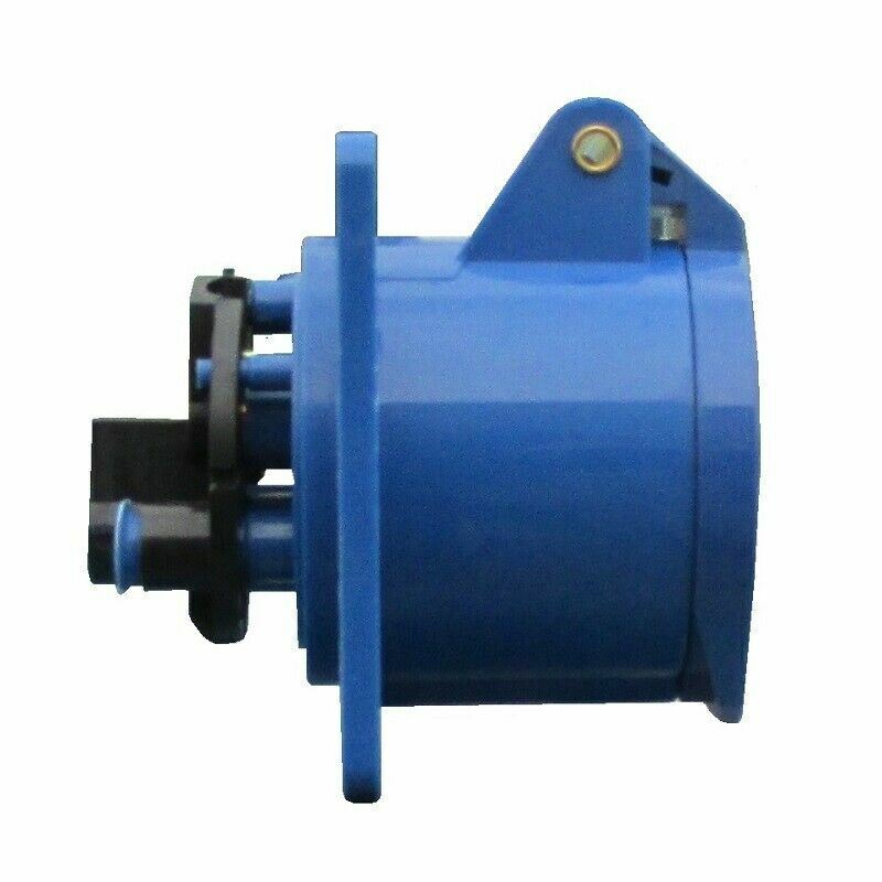 16Amp 240v Blue Interlocked socket Plug Coupler Wall Socket Splitter ...