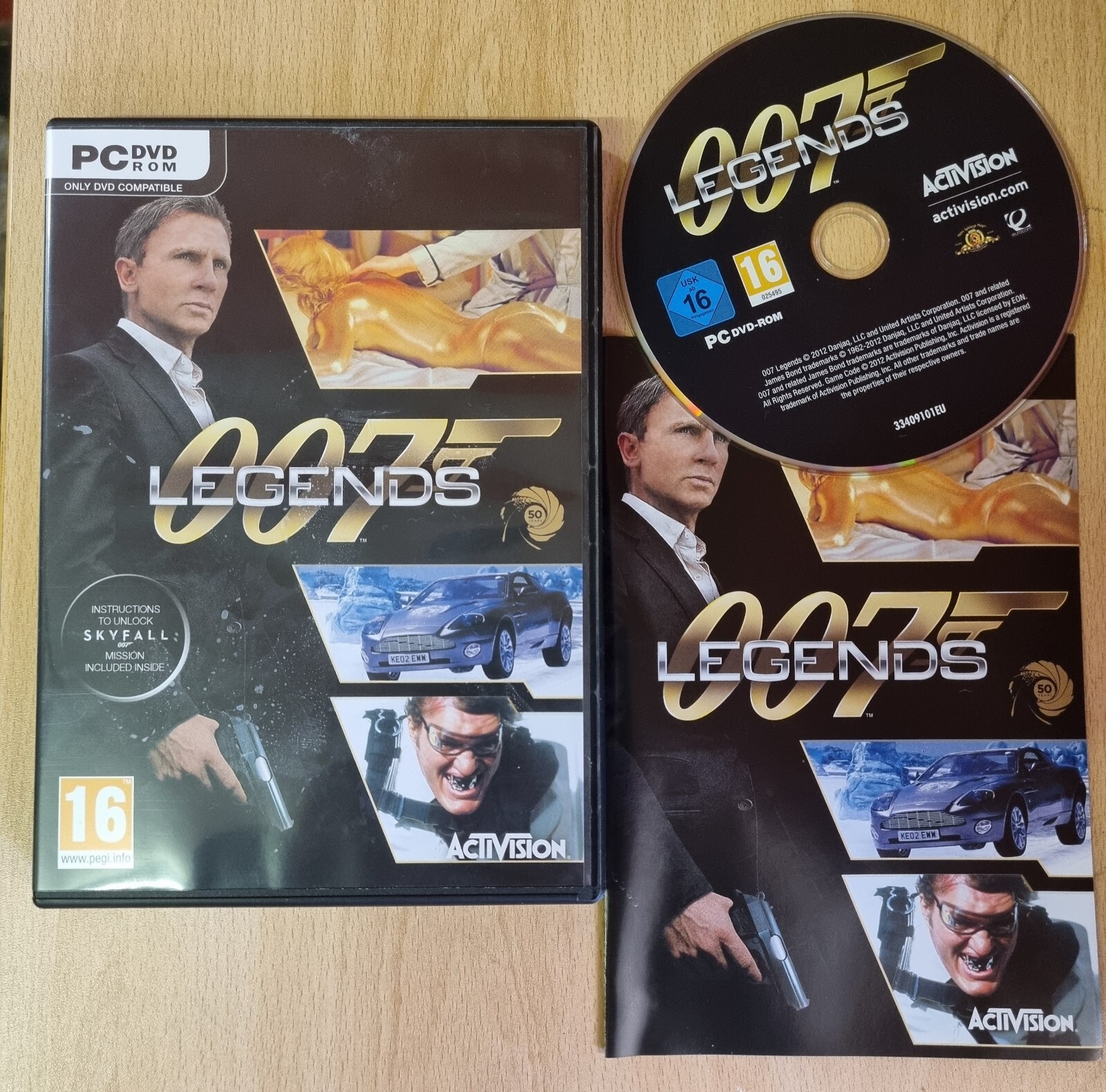 James Bond - 007 LEGENDS PC DVD ROM Game * **INSTALLATION CODE AS BEE ...