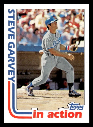 1982 TOPPS STEVE GARVEY 180 MINT BASEBALL LOS ANGELES DODGERS | eBay