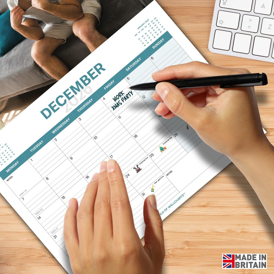 Secret Santa Gifts for Men – Funny Only Fans 2026 Wall Calendar Joke ...