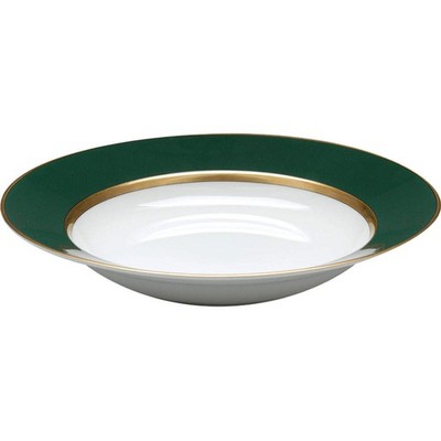 Fitz & Floyd Renaissance Dark Green Rimmed Soup Bowl 2027251 | eBay