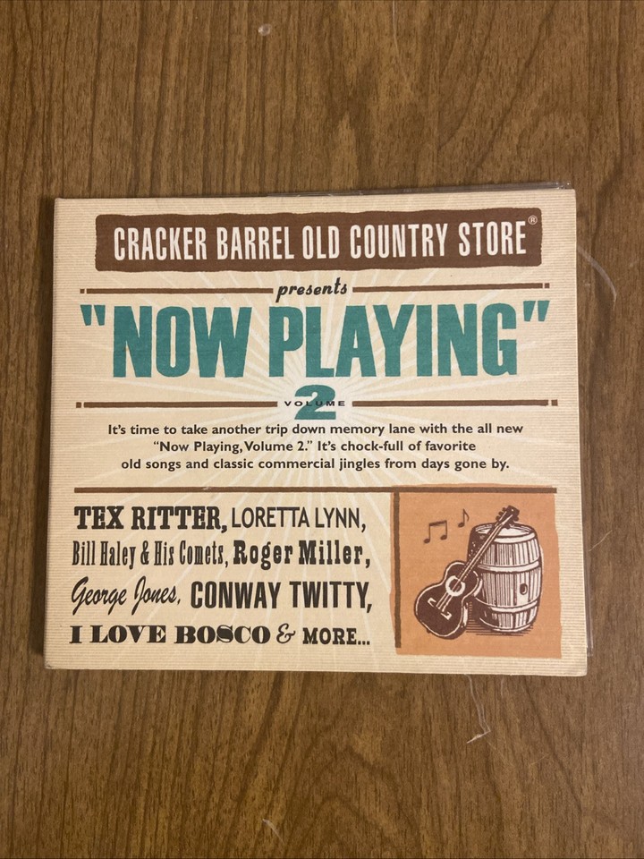 CD Cracker Barrel Old Country Store Now Playing vol 2 digipak 2006 ...