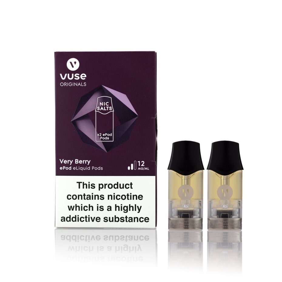 VUSE EPOD Cartridge Vuse Pro E Pod Vuse Go Refill Packs of 2 TPD UK | eBay