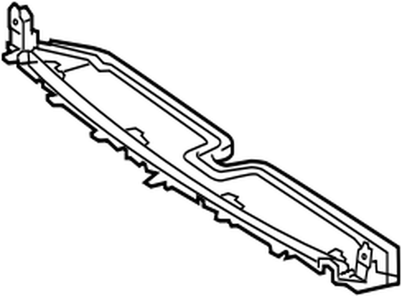 53295-76010 Toyota Deflector, radiator lower air 5329576010, New ...