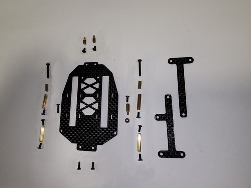 SnJ MAX ARROW 2.0 Long Carbon Fiber Chassis Hop Up for Xmods Evo Rc Cars | eBay