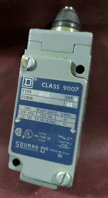 SQUARE D CLASS 9007 TYPE B53E SERIES B. HEAVY DUTY LIMIT SWITCH | eBay