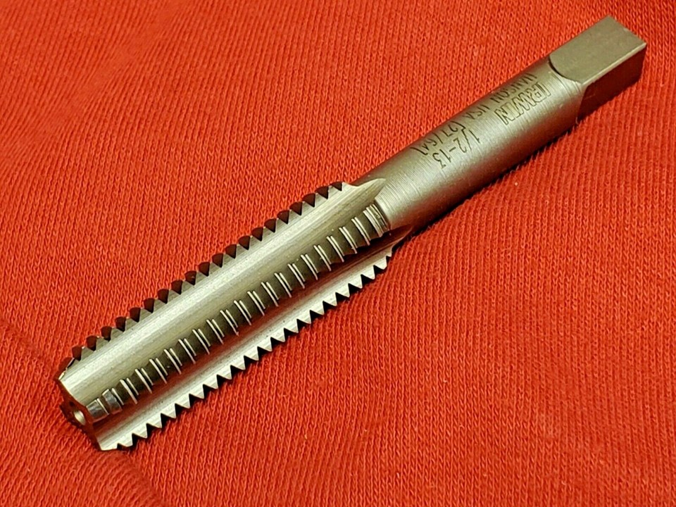 Various Brands SAE Hand Tap Carbon Steel 1/4" to 1" NC & NF Taper Plug ...