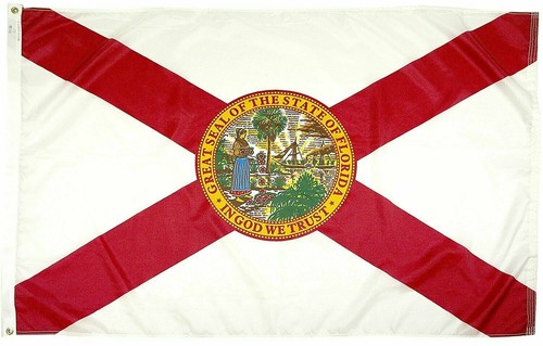 Florida State Flag 3x5 FT Banner Indoor Outdoor Everglades Atlantic USA ...