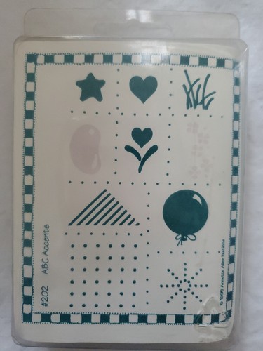 Printworks Rubber Art Stamp Set Of 9 Mini Stamps New | eBay