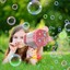 88Hole Magic Rocket Launcher Pink Bubble Gun Bubble Bazooka Bubble ...