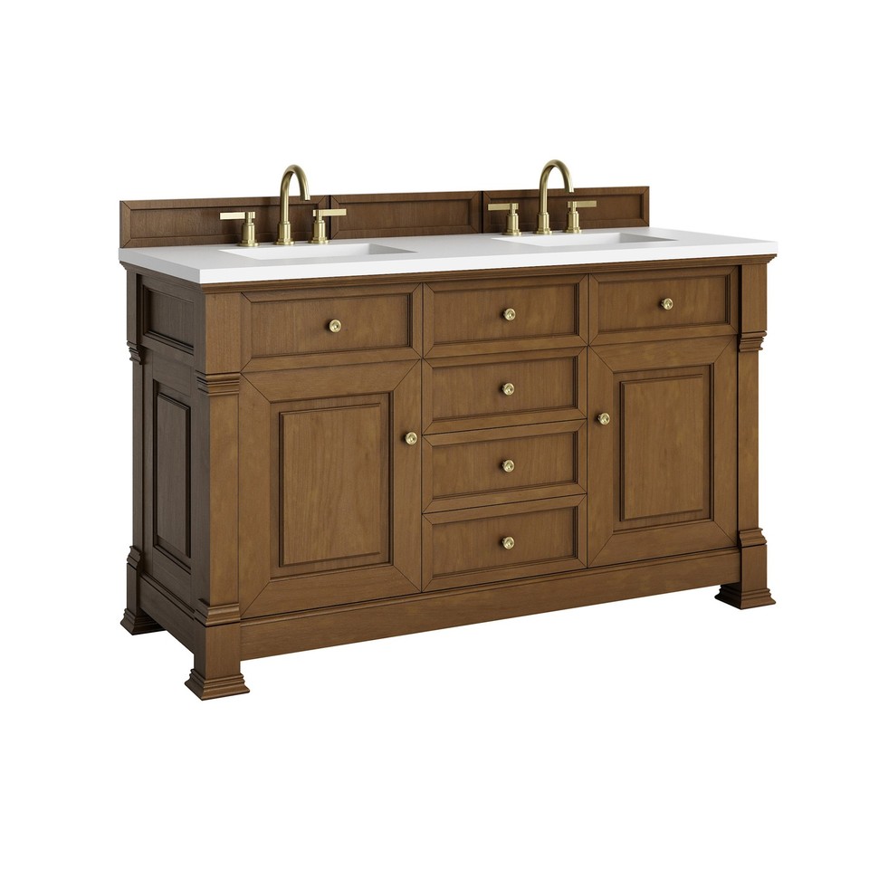 James Martin Vanities 547-V60D-3WZ Brookfield 60" - Wood | eBay