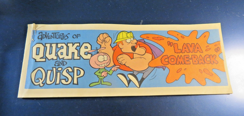 1970's Quaker Quisp Cereal mini comic book Cereal Premium Prize | eBay