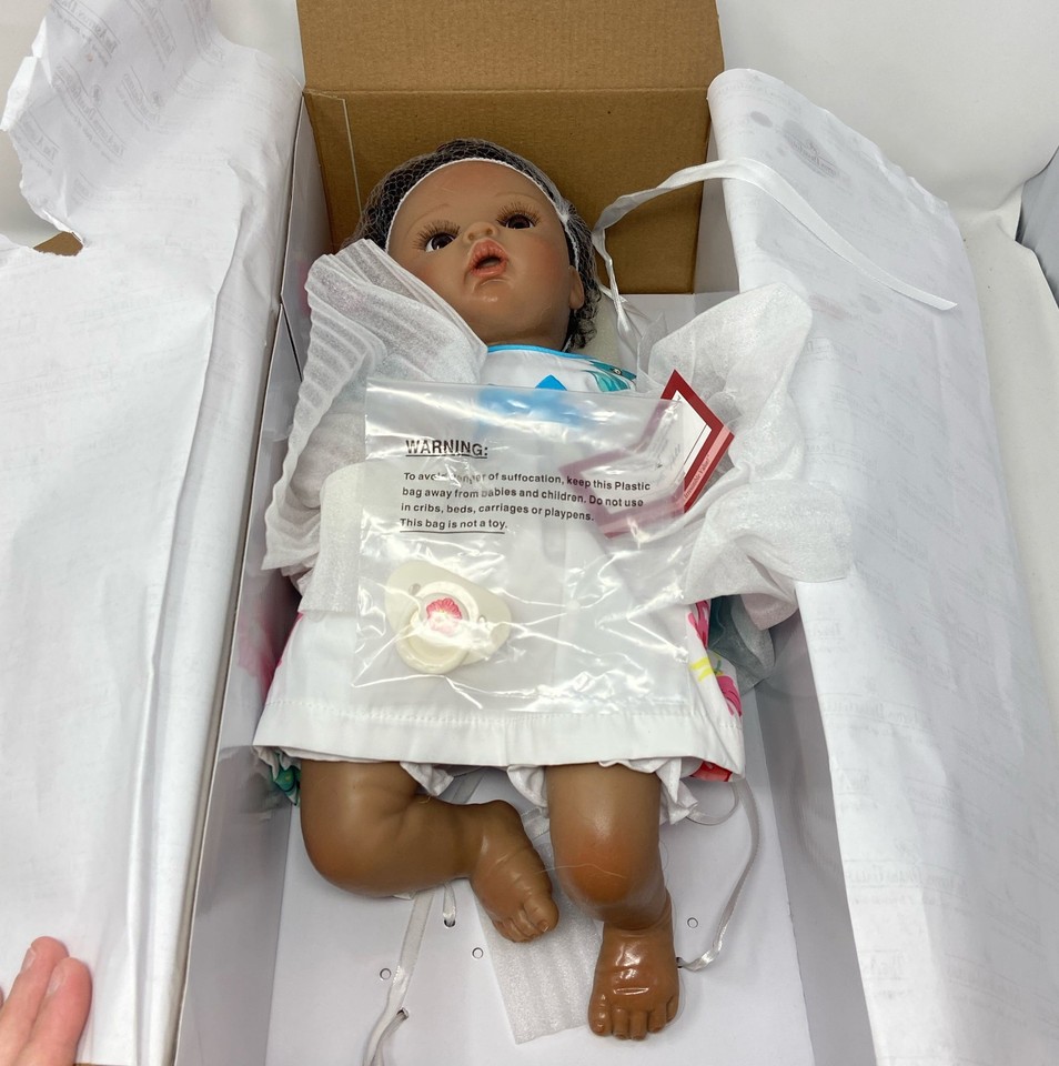 Ashton-Drake Little and Lovely Gabrielle 16-Inch TrueTouch Silicone ...