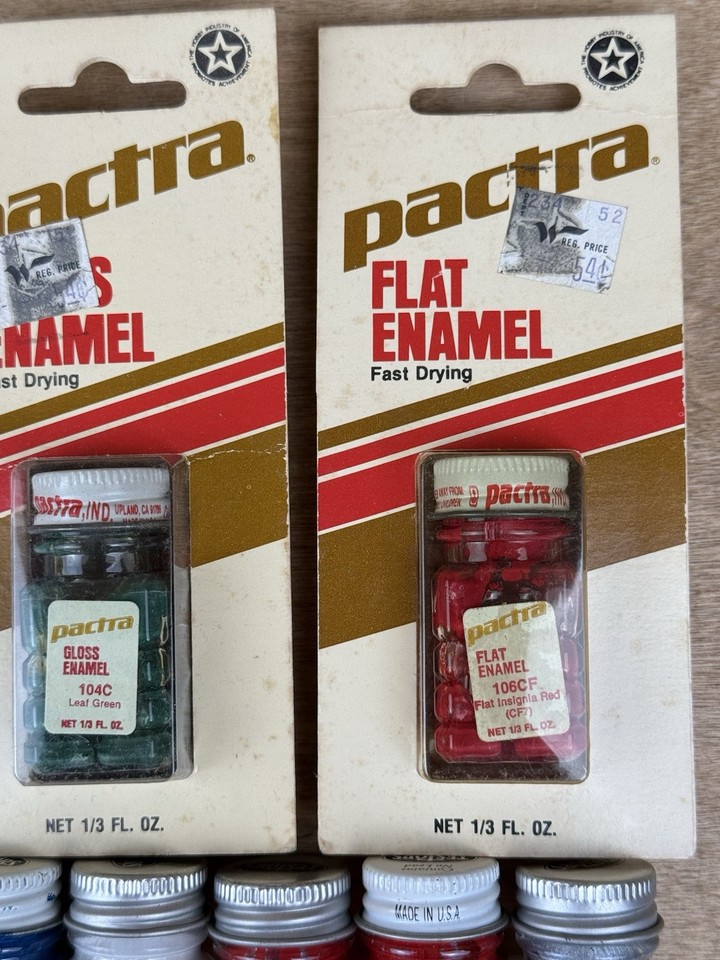 Lot 36 Testors & Pactra Enamel & Acrylic Model Paints Assorted Colors ...