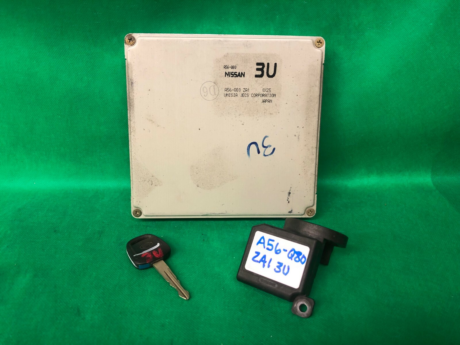 2001 Nissan Maxima I30 ECU A56-q80 Za1 ECM PCM Engine Computer Module ...