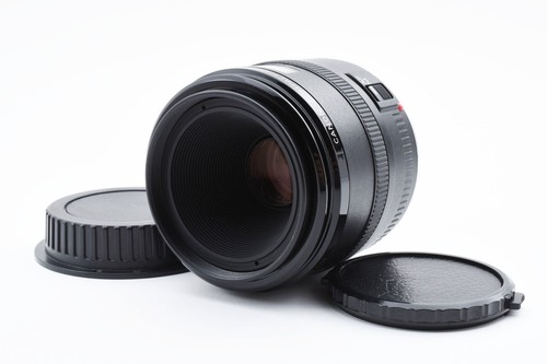 Canon EF 50mm f/2.5 AF Compact Macro Lens for EOS EF Mount w/ Caps ...