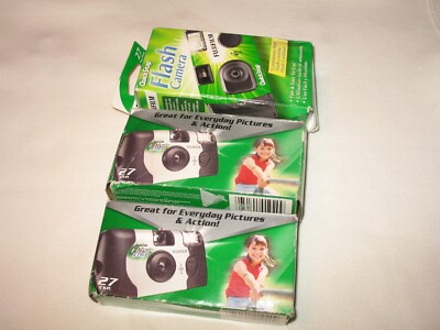 3 FUJI FILM ONE TIME USE CAMERAS EXPIRED DATE ----SEE DESCRIPTION | eBay