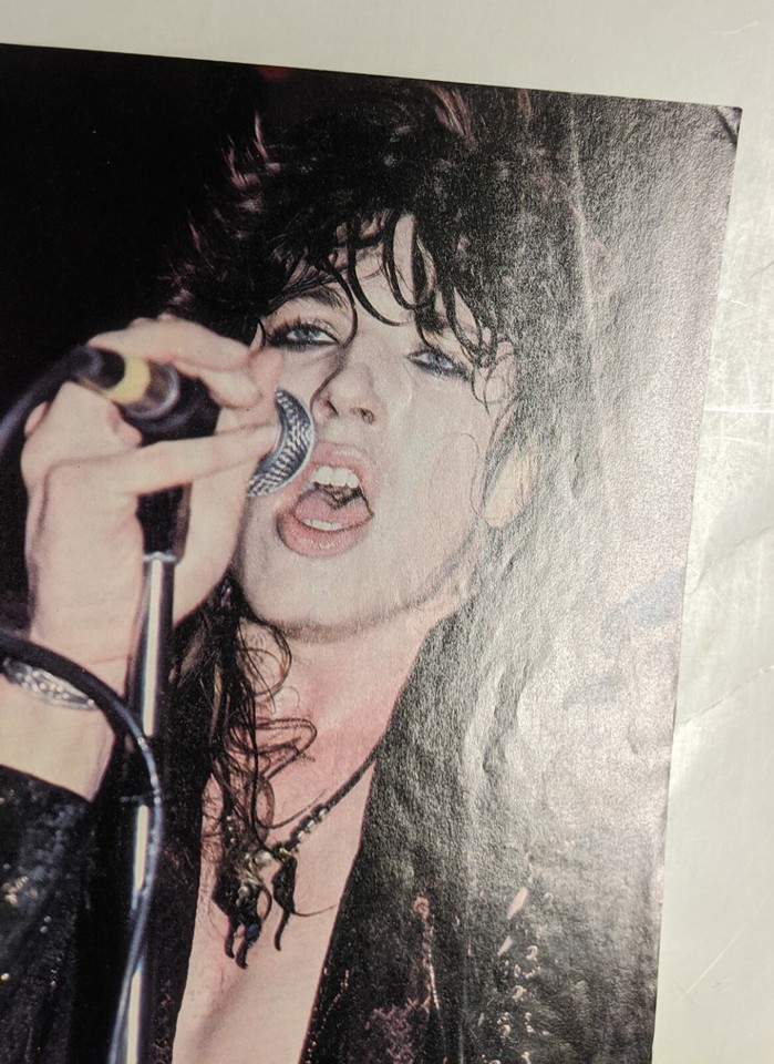 CINDERELLA / TOM KEIFER LIVE / MAGAZINE FULL PAGE PINUP POSTER CLIPPING ...