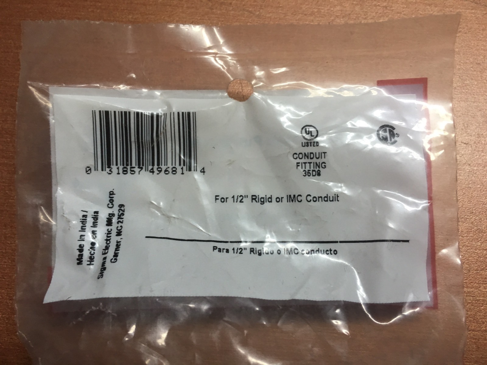 Pro Connex 49681 1/2" Pull Elbow Rigid To Rigid Electrical Conduit ...