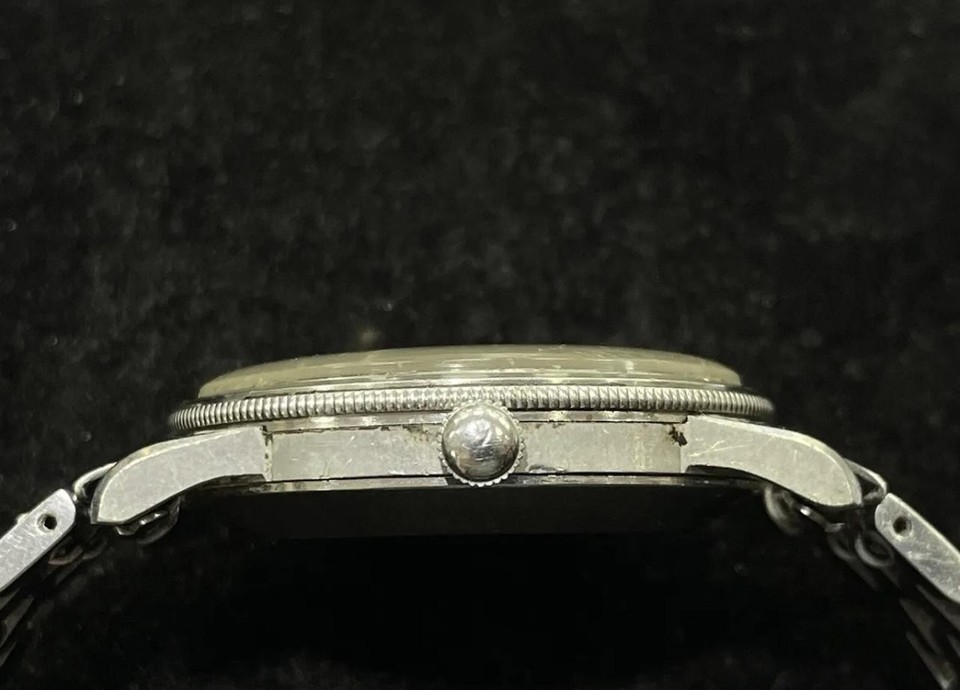 Very Rare Breitling Unitime 1-260 Automatic Caliber Felsa 711 Mens 37mm ...
