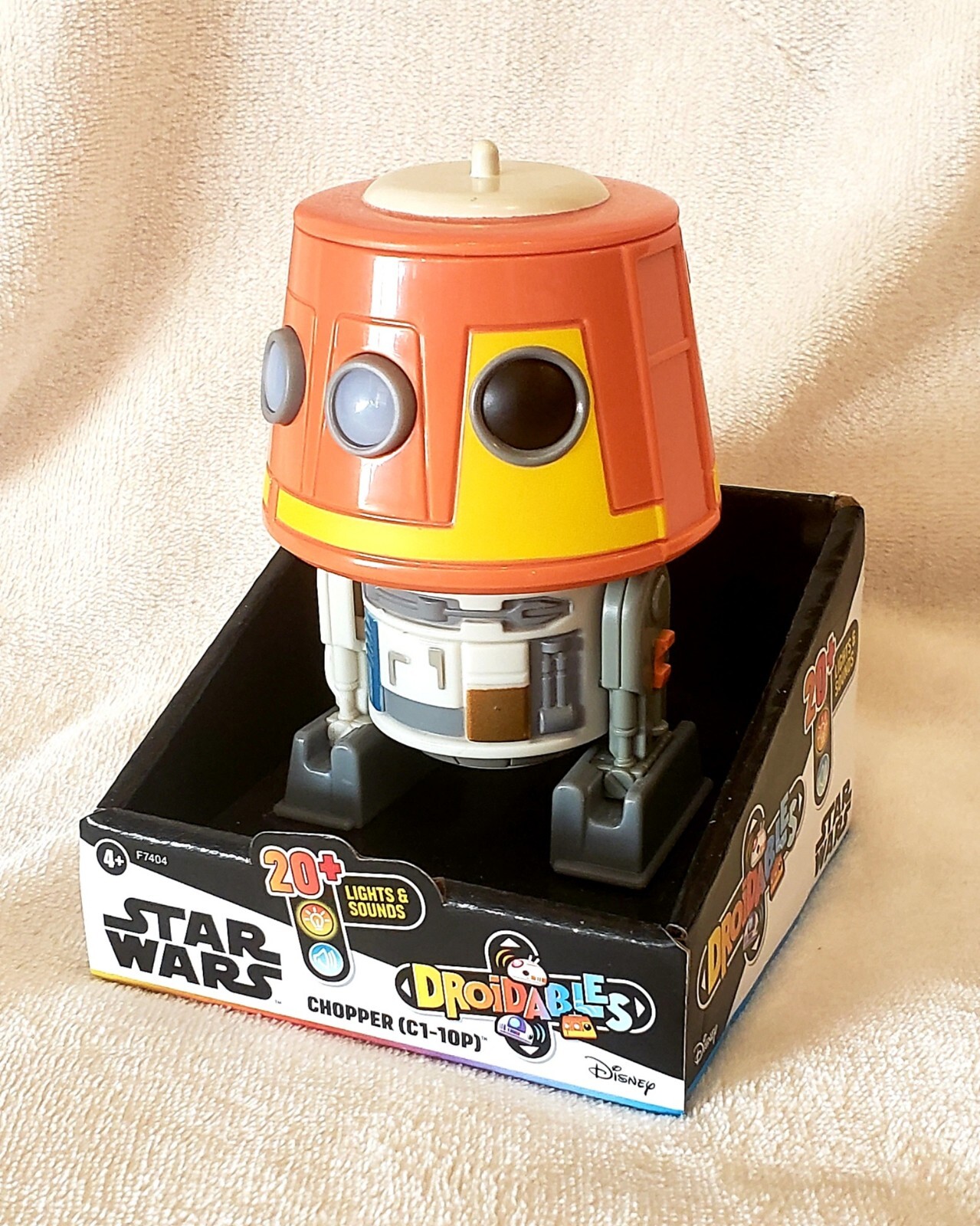 New Star Wars Droidables CHOPPER C1-10P 4" Mini Droid with 20 Lights ...