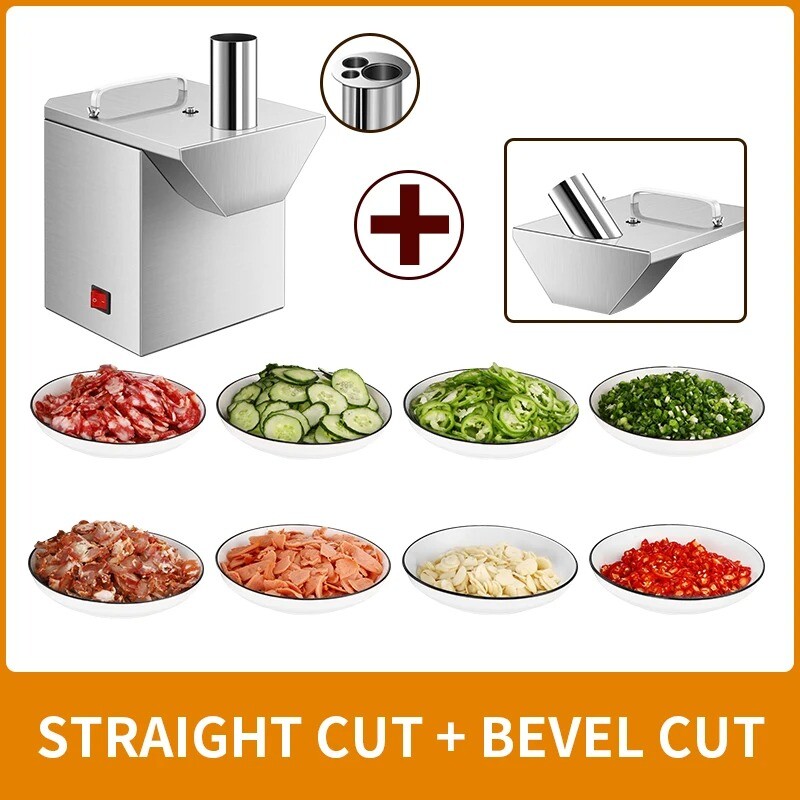 Multifunctional Automatic Slicer Straight Cut Diagonal Cut Sausage ...
