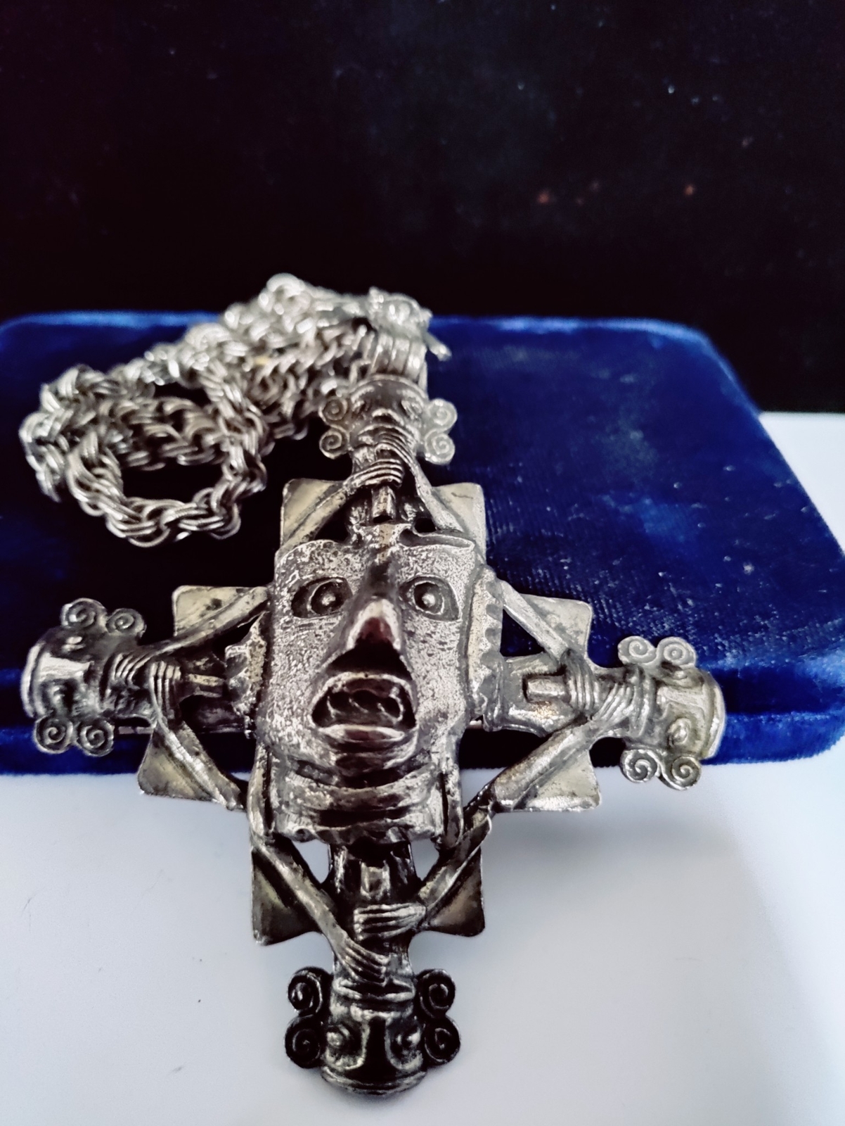 Castlecliff Totem Mayan Inspired Totem Face Massive … - Gem