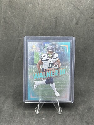 2024 Panini Luminance #67 Kenneth Walker III Seahawks Teal Fireworks ...