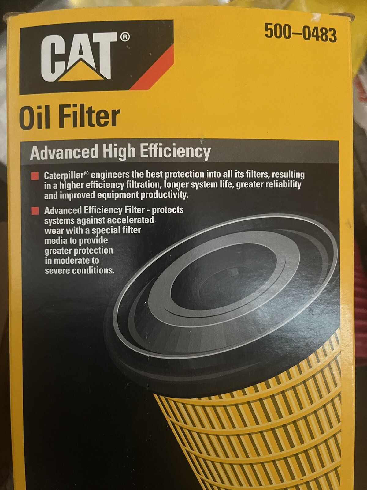 CATERPILLAR 5000483 - Cross reference oil filters