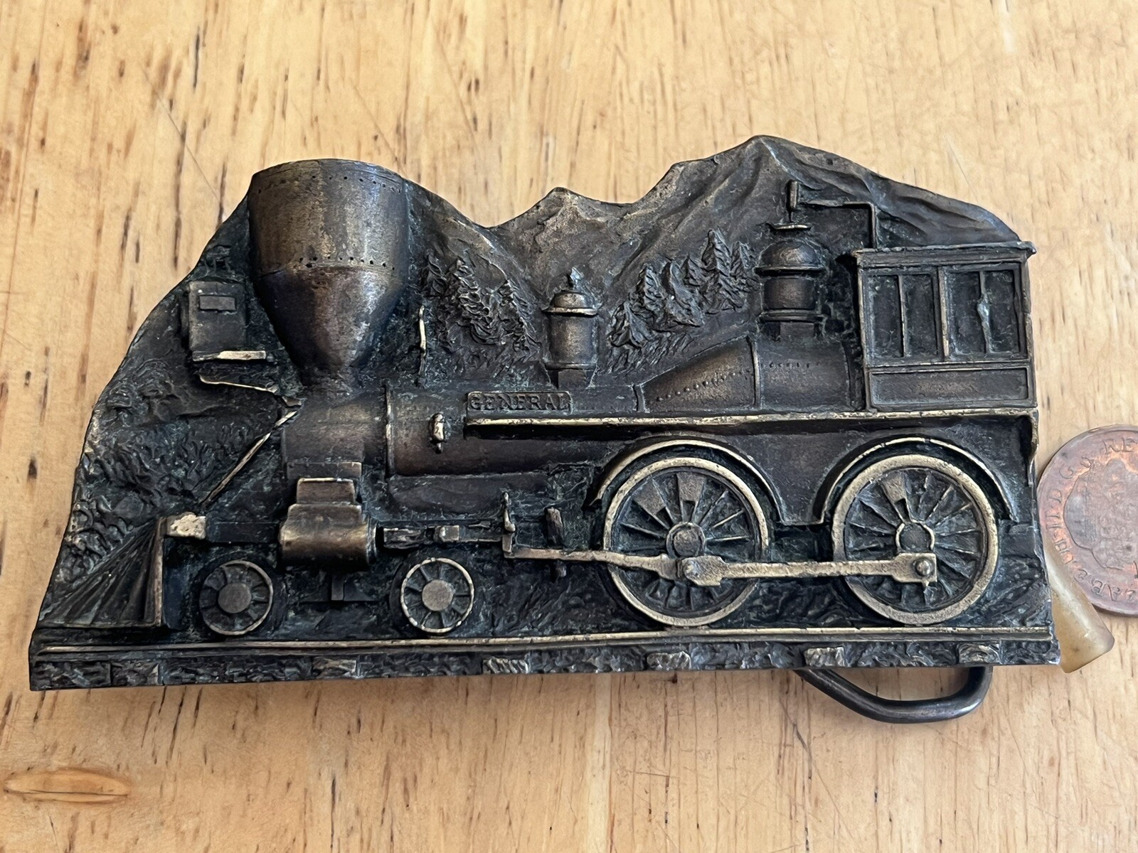 Capt Hawks Sky Patrol Buckle Steam Train With Smoking… - Gem