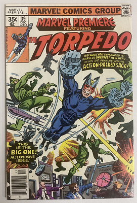 Marvel Premiere #39 (1977) Torpedo (really?) | eBay