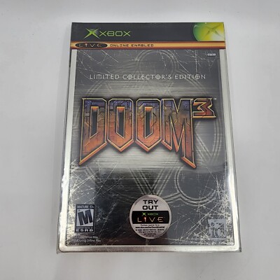 Doom 3 - Original XBOX - FACTORY SEALED - STEELBOOK | eBay