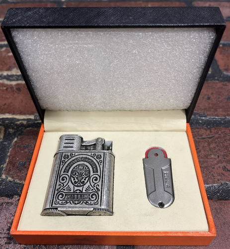 Cigar Lighter Smoking Set And Flints | eBay