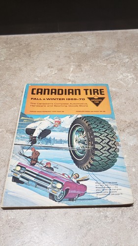 Original Vintage 1969-1970 Canadian Tire fall/winter catalog catalogue ...