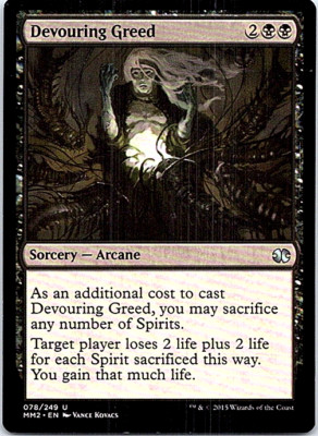 Devouring Greed Magic The Gathering Modern Masters 2015 Light Play | eBay