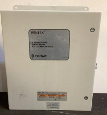 Pentek Submersible Pump Control Box with NEMA 4 Enclosure 7.5HP 230V ...
