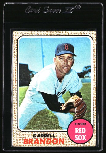 1968 Topps Darrell Brandon #26 Boston Red Sox L3 | eBay