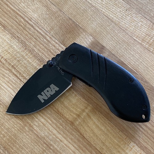 NRA-ILA Stone River Plain Edge Folding Liner Pocket Knife Pocket knife ...