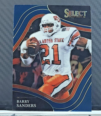 Barry Sanders 2022 Select Draft Picks BLUE FIELD LEVEL #137 - OSU ...