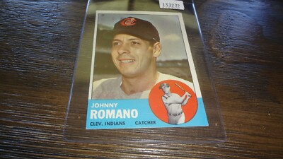 1963 TOPPS # 72 JOHNNY ROMANO BASEBALL CARD | eBay