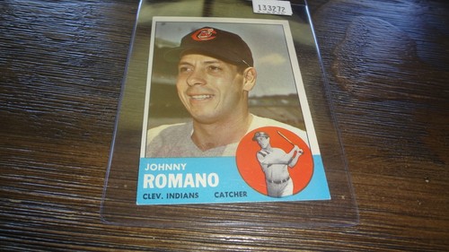1963 TOPPS # 72 JOHNNY ROMANO BASEBALL CARD | eBay