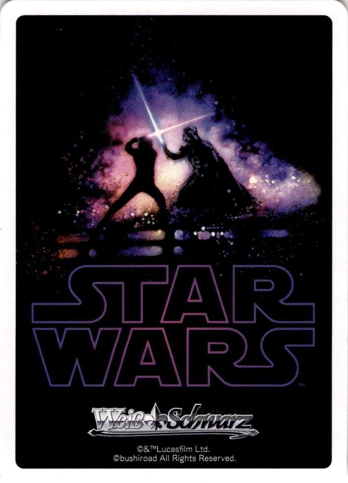 2022 Weiss Schwarz Star Wars Comeback Edition Return of the Jedi SW/S49 ...