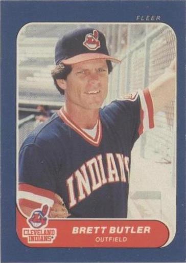 1986 Fleer Classic Miniatures - Brett Butler #114 for sale online | eBay