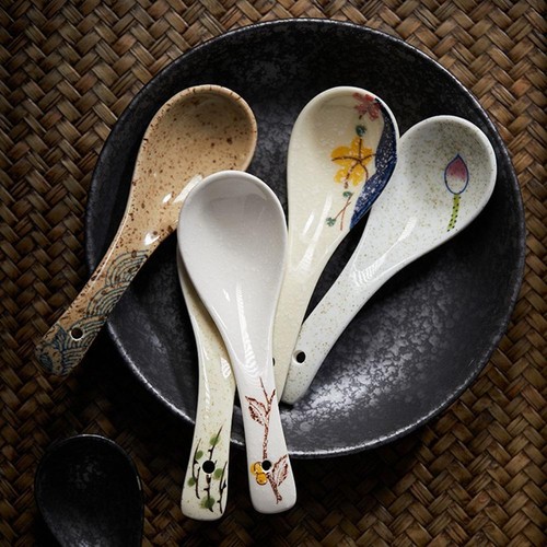 Dinnerware Mixing Ceramic Eating Kitchen Utensil Cutlery Tableware ...