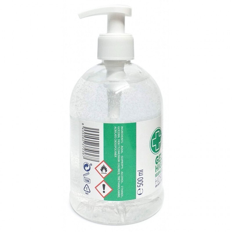 Hand Sanitiser 500ml 65% Alcohol Dispenser Anti Bac GEL RUB Bulk 16 ...