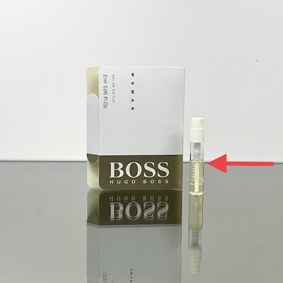 BOSS WOMAN by Hugo Boss Eau De Parfum 2ml-0.06oz SPLASH Sample Vial ...