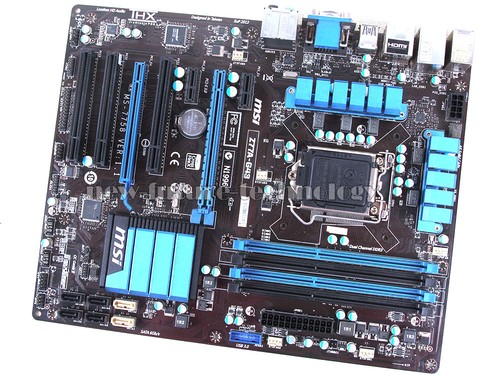 MSI Z77A-G43 Motherboard MS-7758, LGA 1155, Intel Z77 Chipset, DDR3 ...