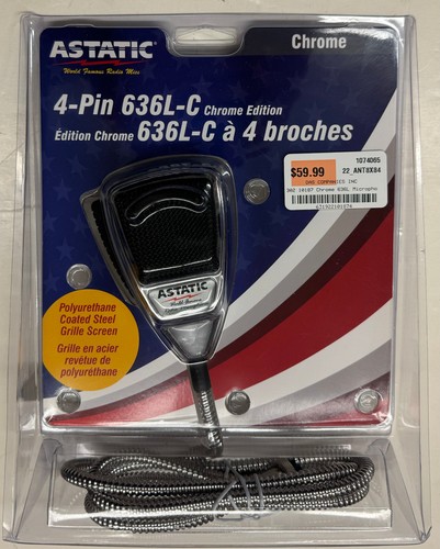 Astatic "Chrome 4-Pin 636L-C" | eBay