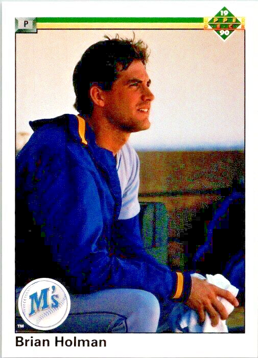 1990 Upper Deck #362 Brian Holman Pitcher Seattle Mariners FREE ...